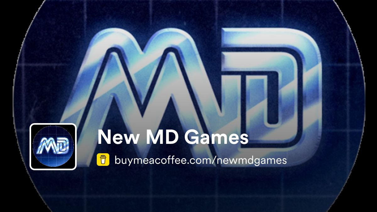 New MD Games - Buymeacoffee
