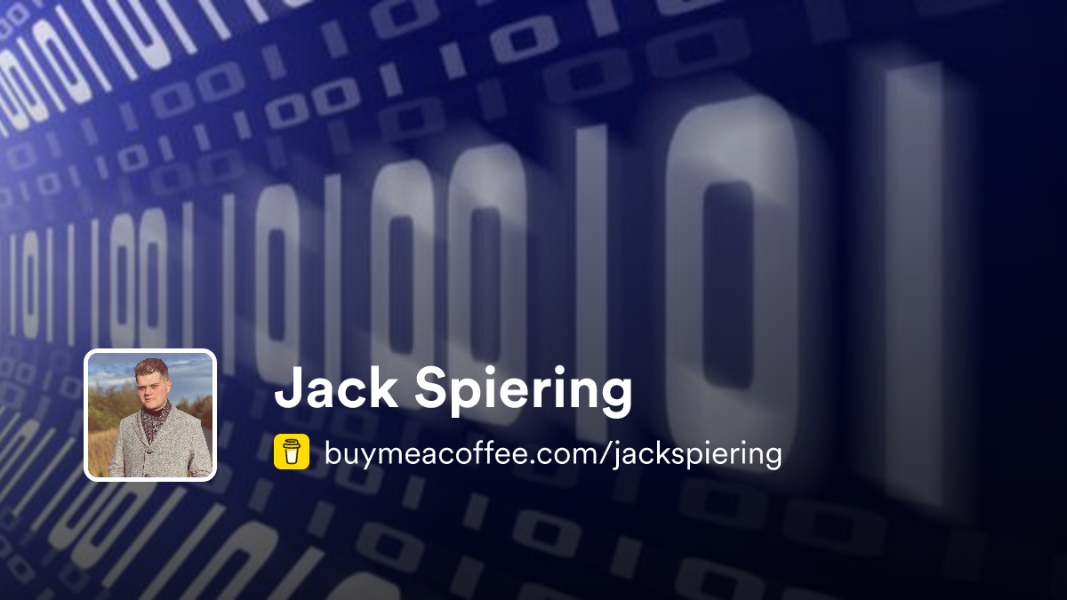 Jack Spiering - Buymeacoffee