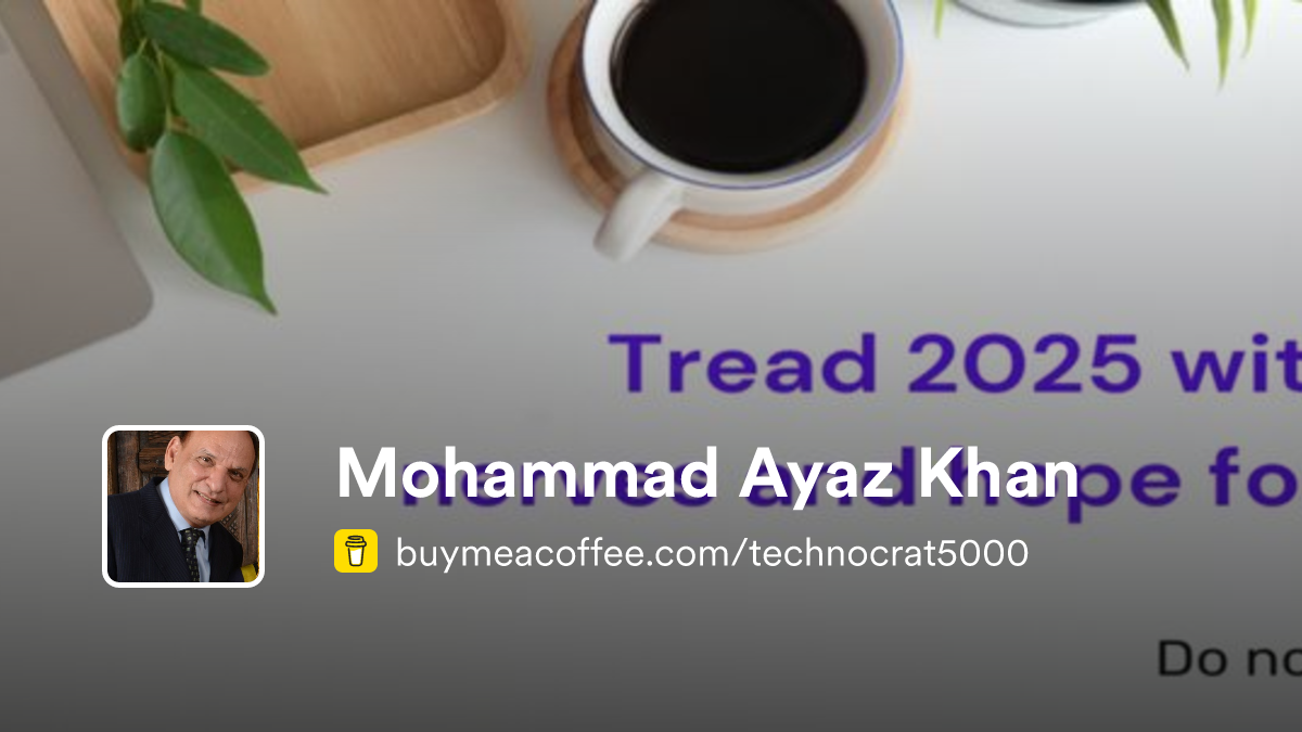Mohammad Ayaz Khan - Buymeacoffee
