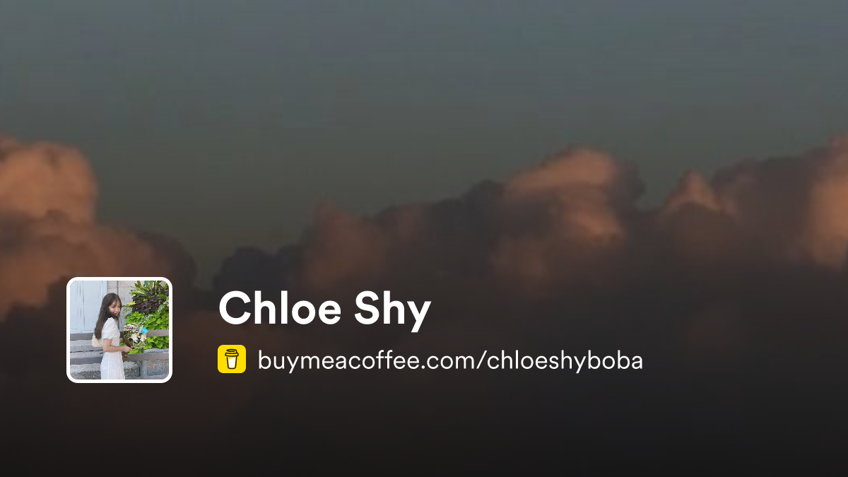Chloe Shy - Buymeacoffee