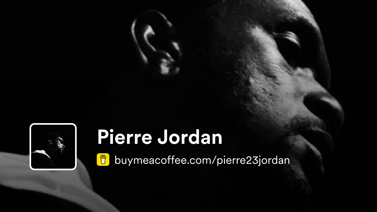 Pierre Jordan - Buymeacoffee