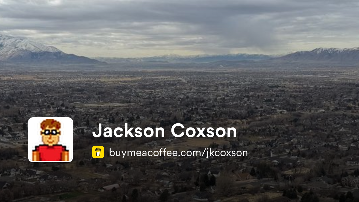 Jackson Coxson - Buymeacoffee