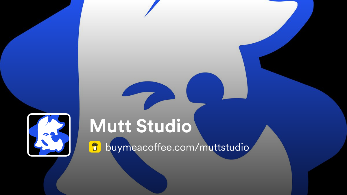 Mutt Studio - Buymeacoffee