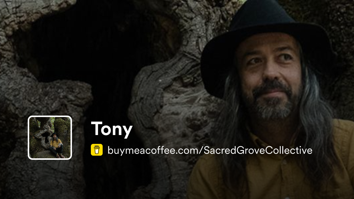 Tony is a community - Buymeacoffee