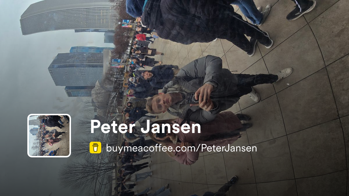 Peter Jansen - Buymeacoffee