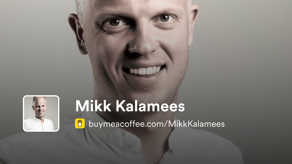 Mikk Kalamees is Pizza Van - Buymeacoffee