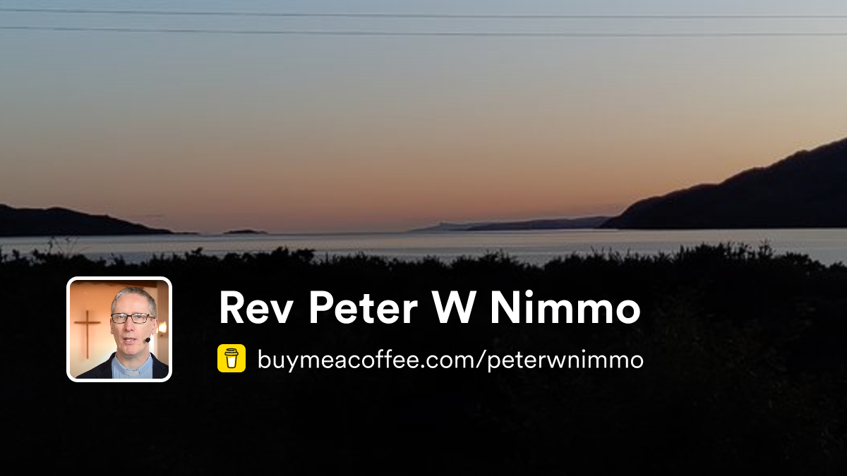Rev Peter W Nimmo is Lectionary Prayers - Buymeacoffee