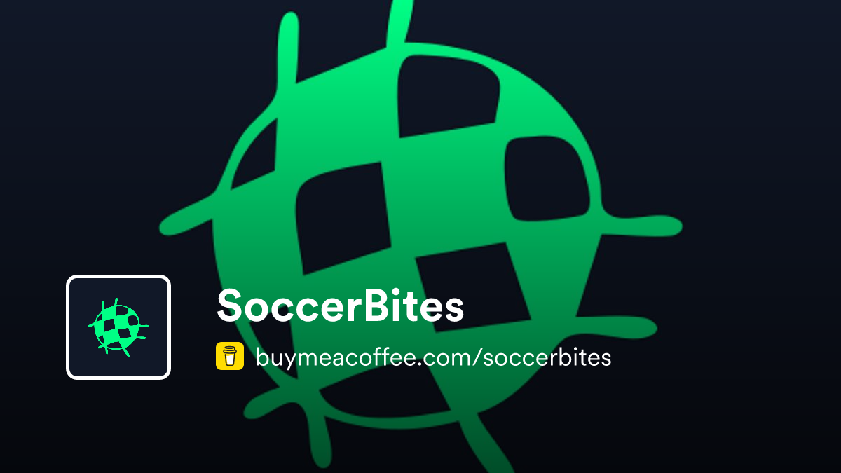 SoccerBites - Buymeacoffee