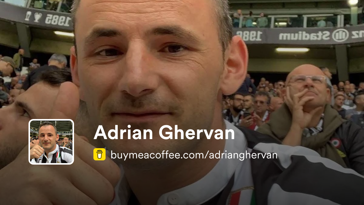 Adrian Ghervan - Buymeacoffee
