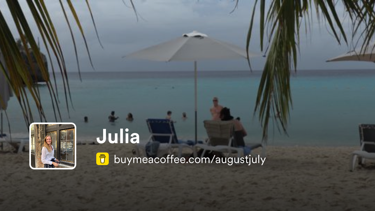 Julia is Reisblogger - Buymeacoffee