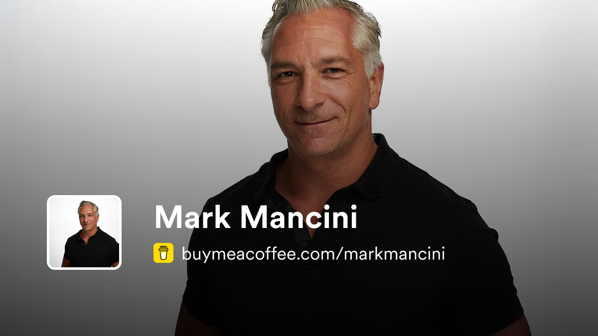 Mark Mancini - Buymeacoffee