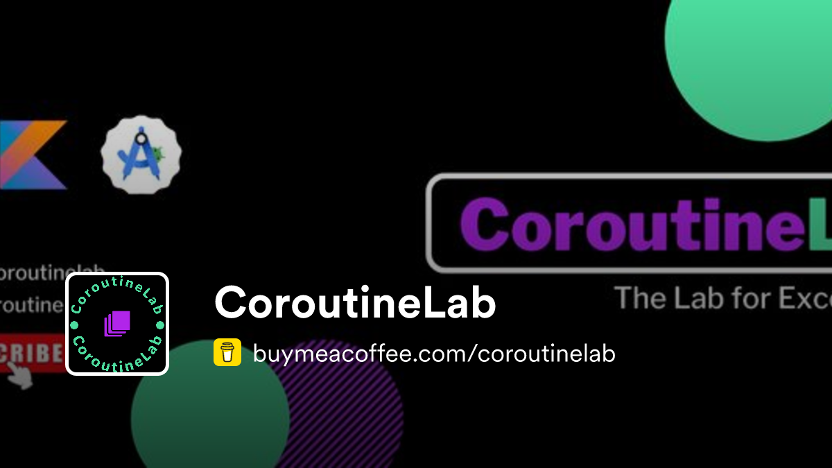 CoroutineLab - Buymeacoffee