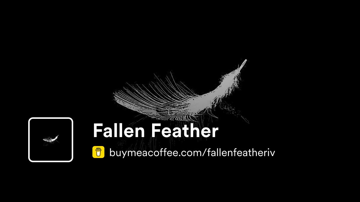Fallen Feather - Buymeacoffee