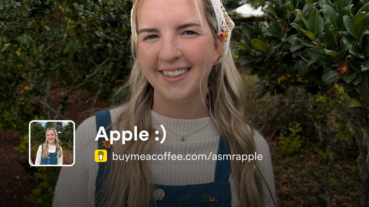Apple :) - Buymeacoffee