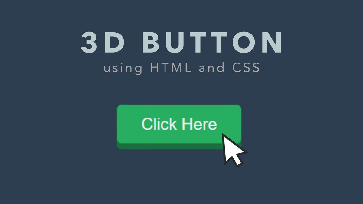 3d Button Using Html And Css Rhealyn Panganiban Buymeacoffee