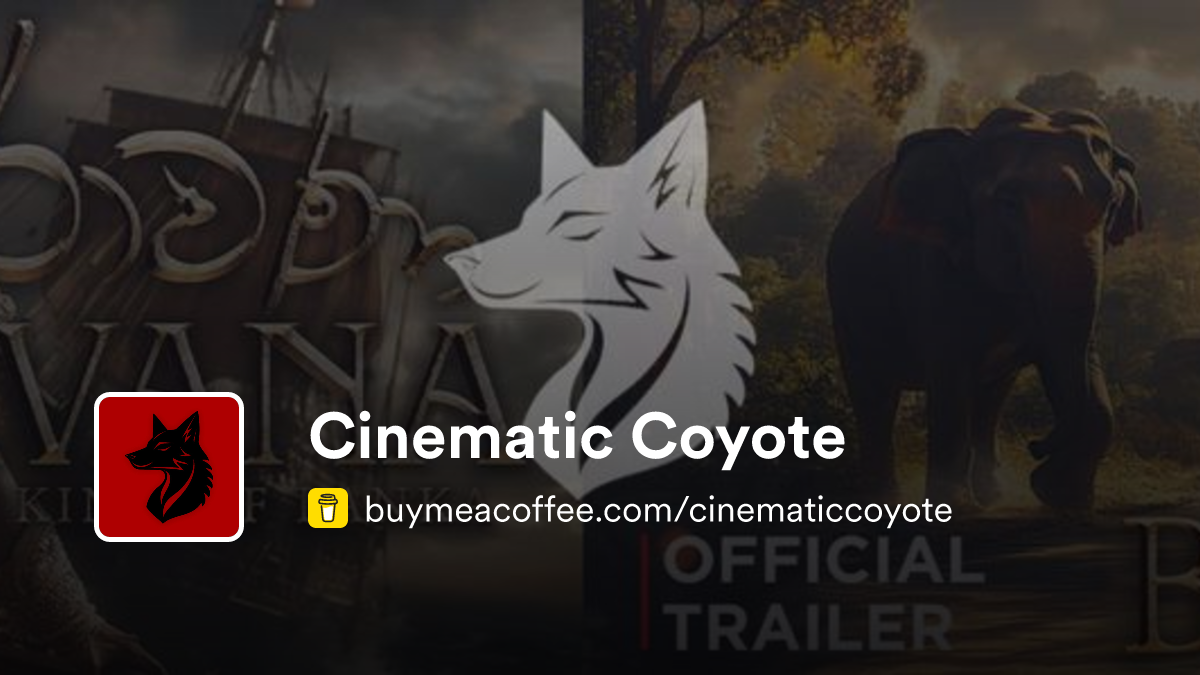 Cinematic Coyote - Buymeacoffee