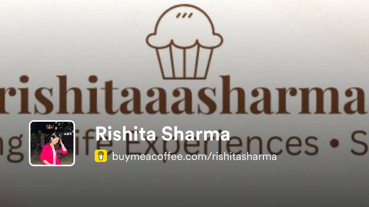Rishita Sharma - Buymeacoffee