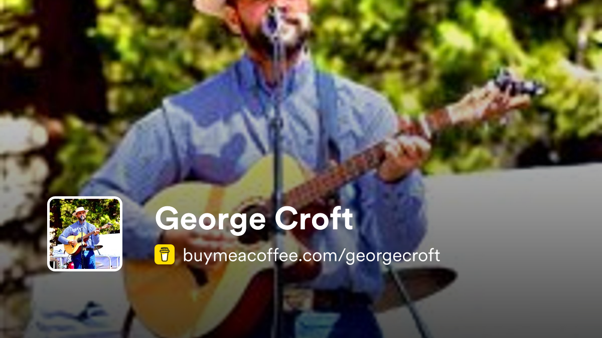 George Croft - Buymeacoffee