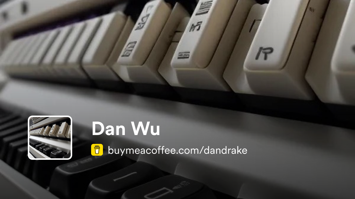 Dan Wu - Buymeacoffee