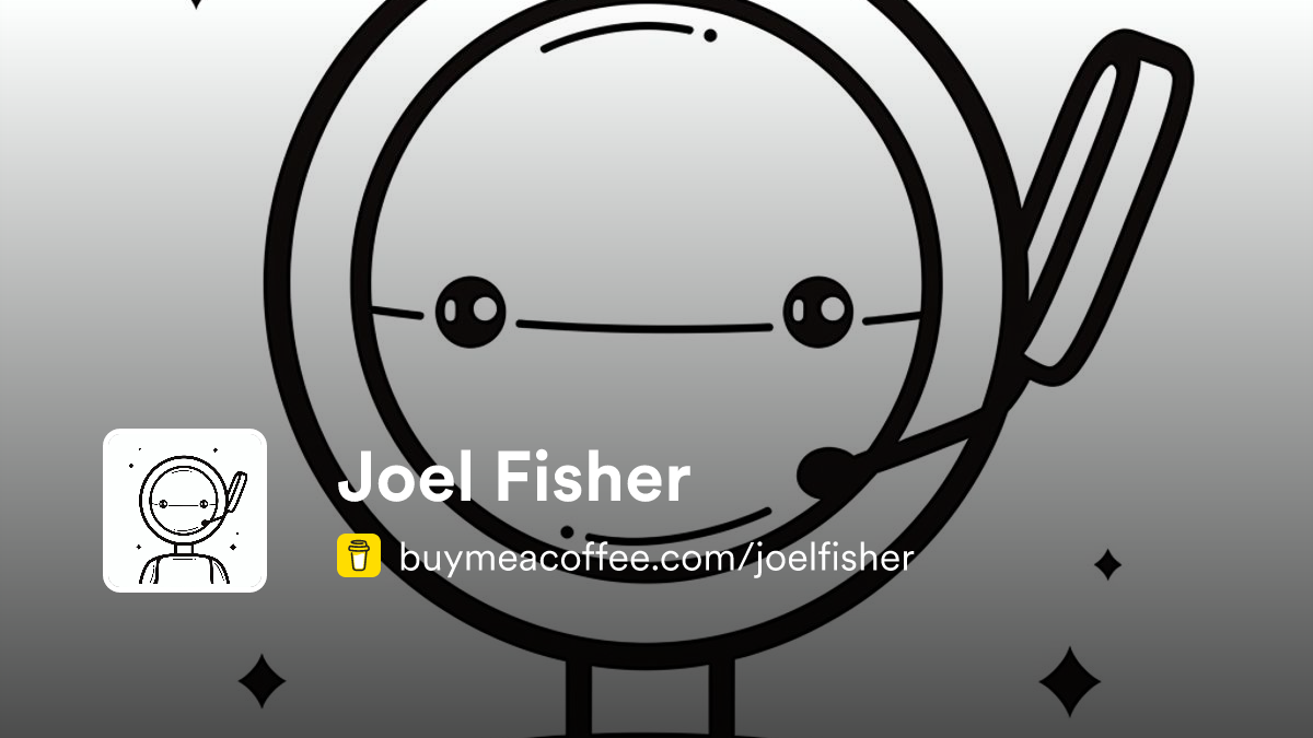 Joel Fisher - Buymeacoffee