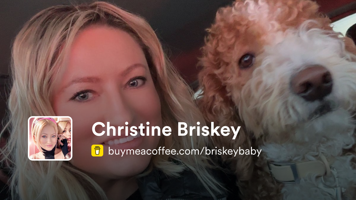 Christine Briskey - Buymeacoffee