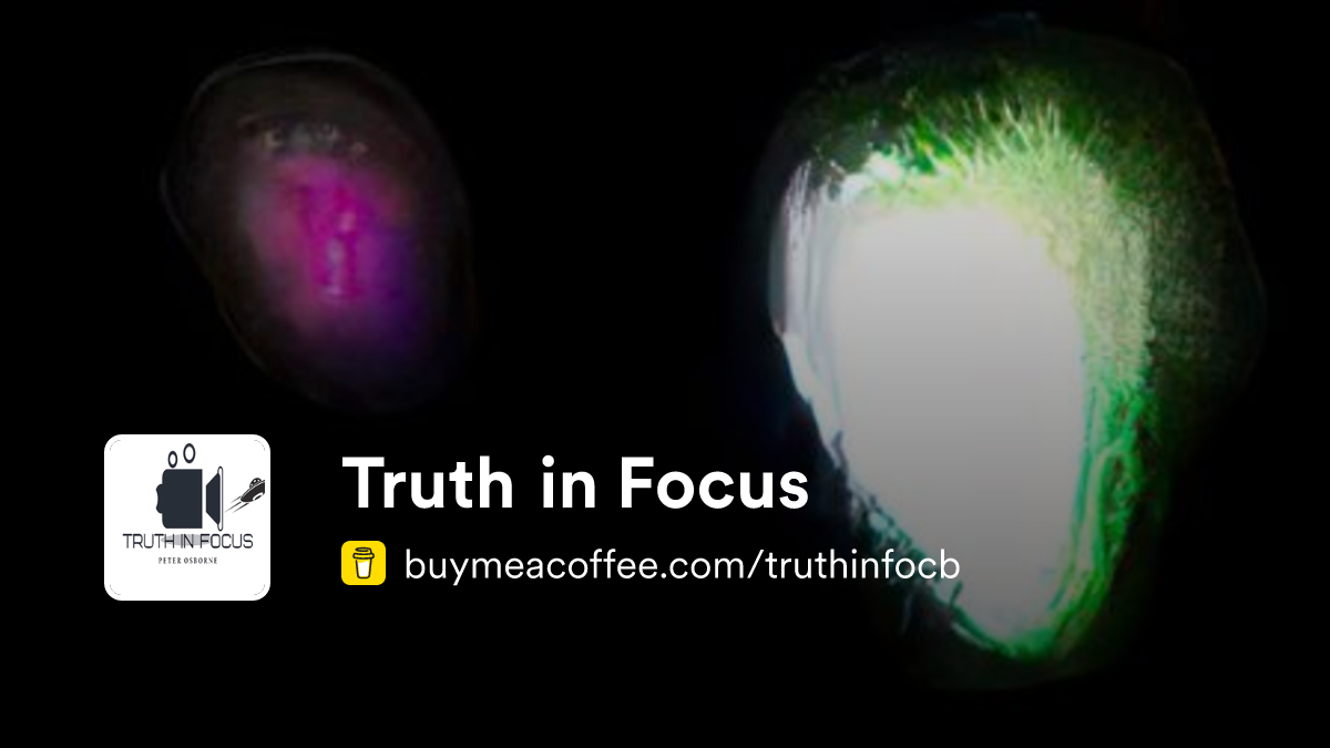 Truth in Focus - Buymeacoffee