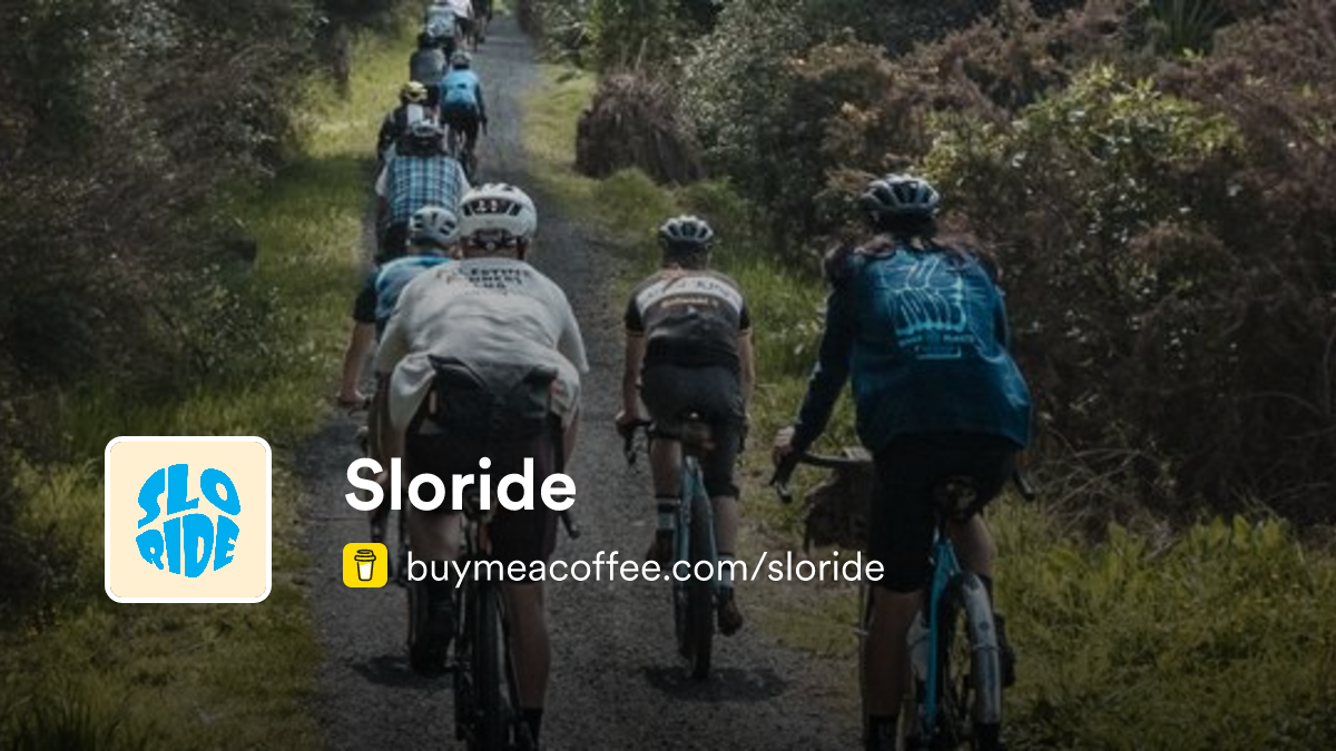 Sloride is Tāmaki Makaurau Cycling Collective - Buymeacoffee