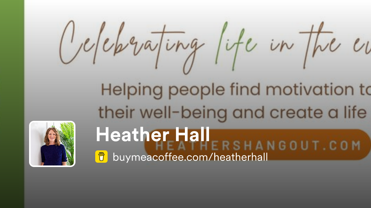 Heather Hall - Buymeacoffee