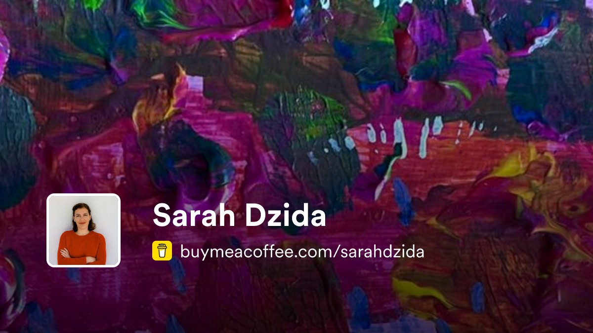 Sarah Dzida is Independent work that doesn't fit into neat categories ...