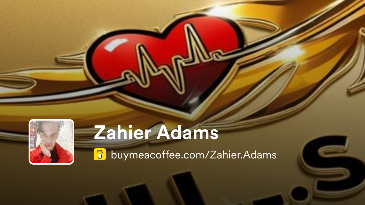 Zahier Adams - Buymeacoffee