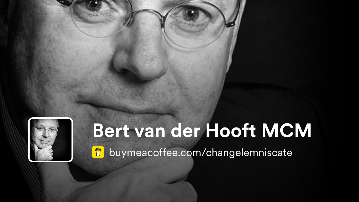 Bert van der Hooft MCM is Change Lemniscate Content - Buymeacoffee