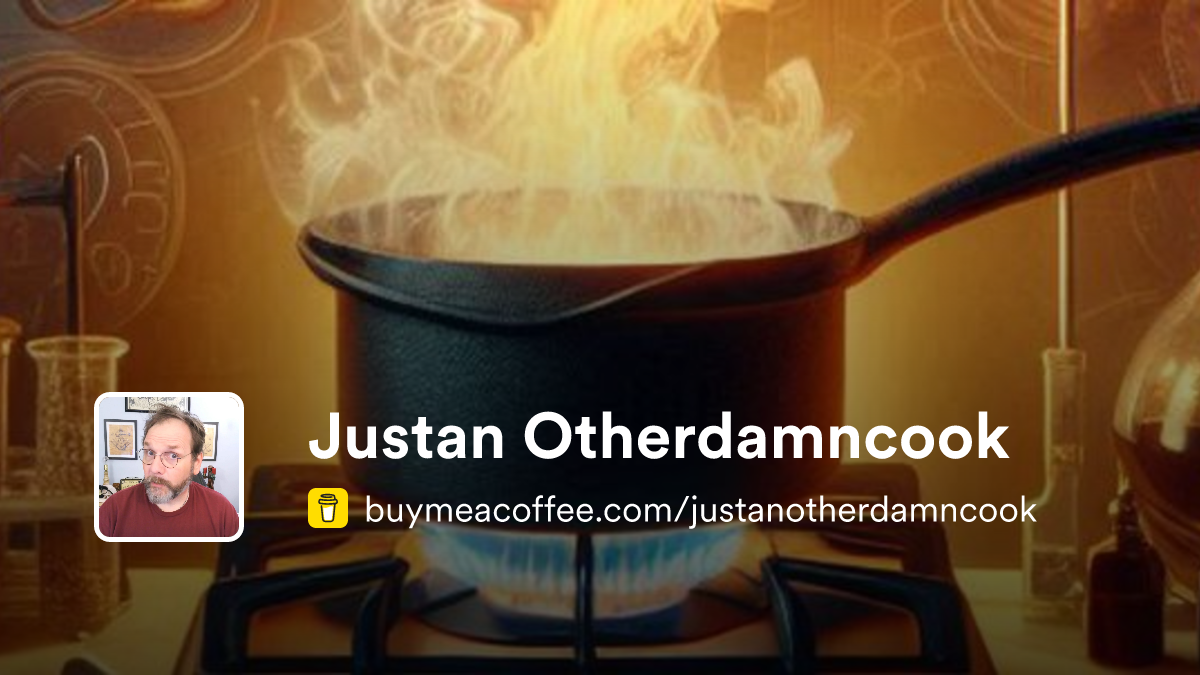 Justan Otherdamncook - Buymeacoffee
