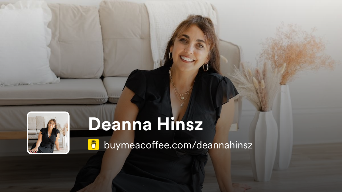 Deanna Hinsz - Buymeacoffee