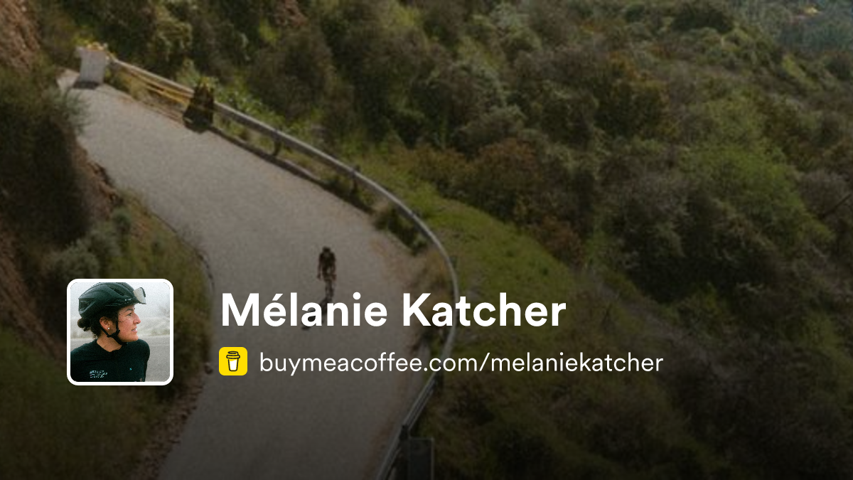 Mélanie Katcher - Buymeacoffee