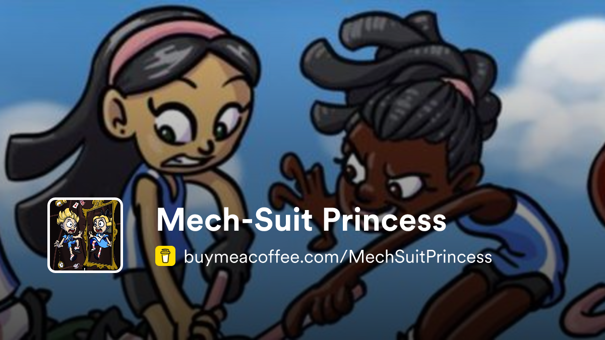 Mech-Suit Princess is creating a comic that's Alice in Wonderland, but trans. - Buymeacoffee
