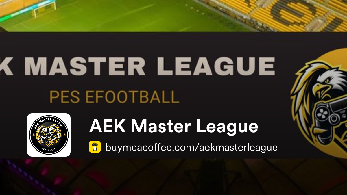 Extras | AEK Master League - Buymeacoffee