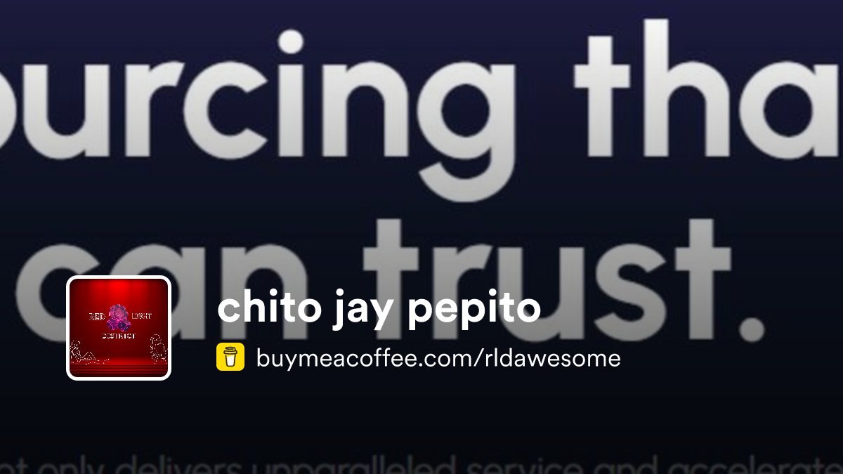 chito jay pepito - Buymeacoffee