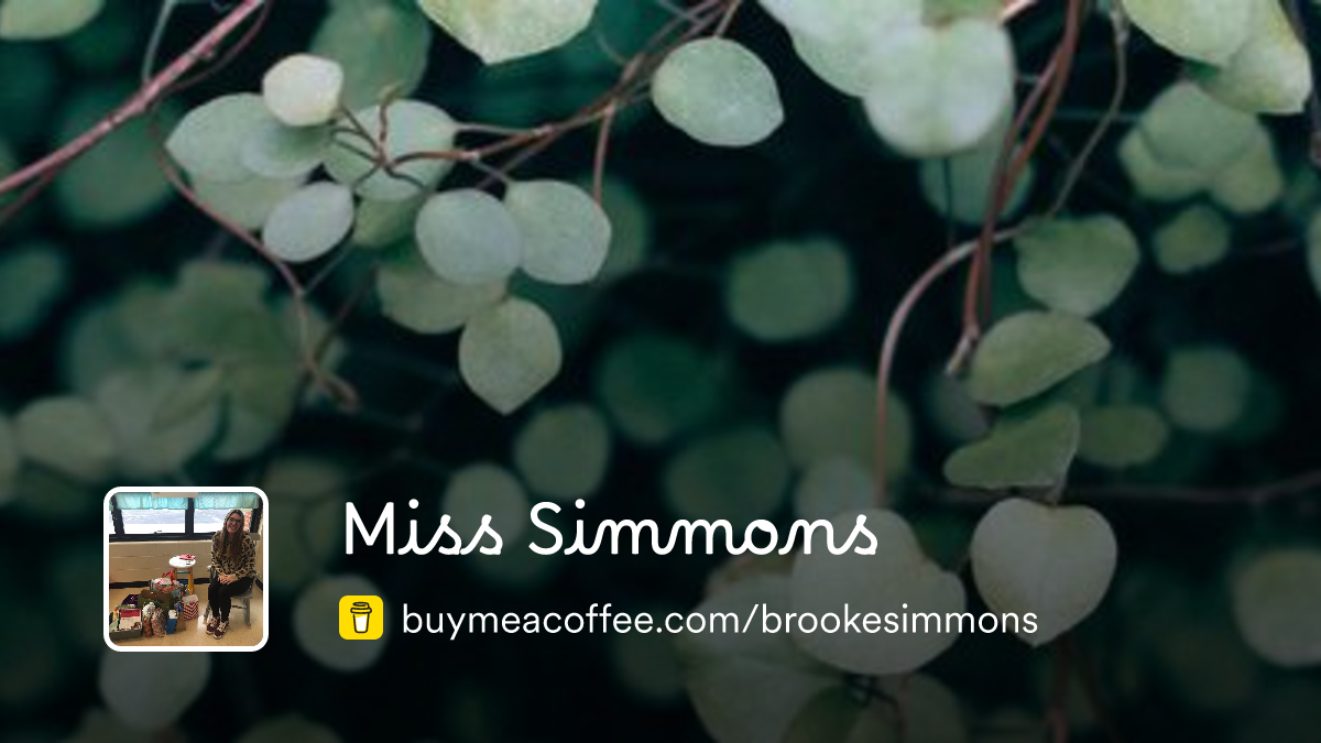 Miss Simmons is Digital Resources for Teachers - Buymeacoffee