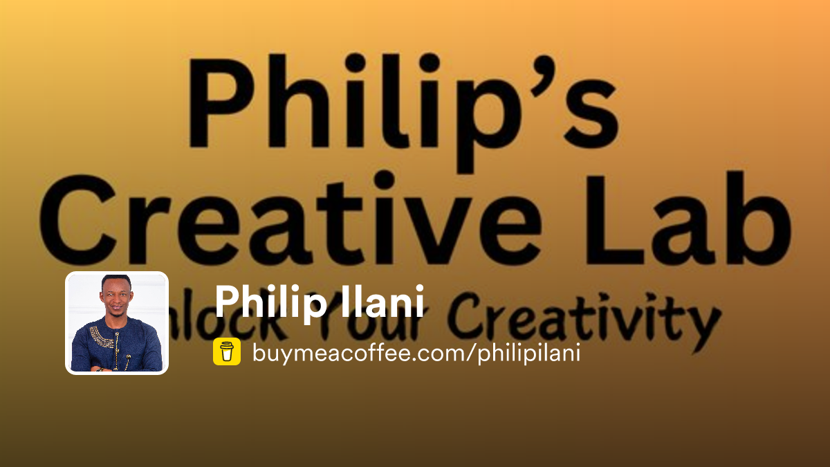Philip Ilani - Buymeacoffee