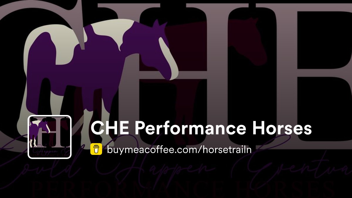 CHE Performance Horses - Buymeacoffee