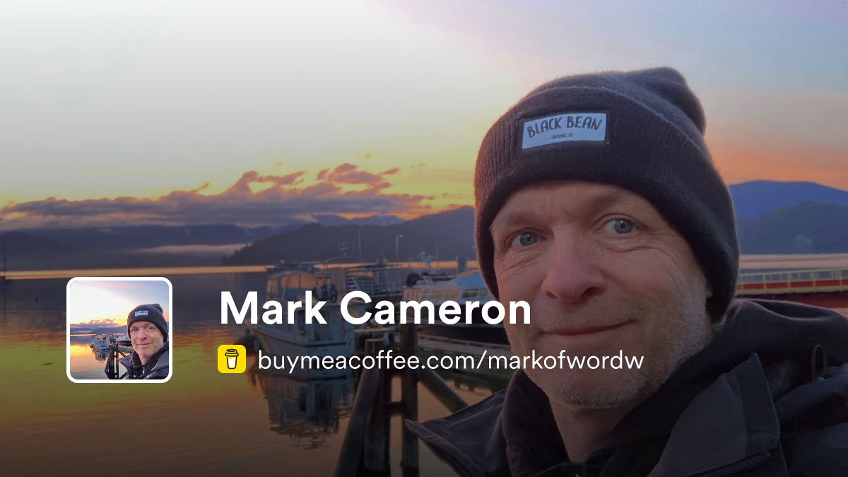 Mark Cameron - Buymeacoffee