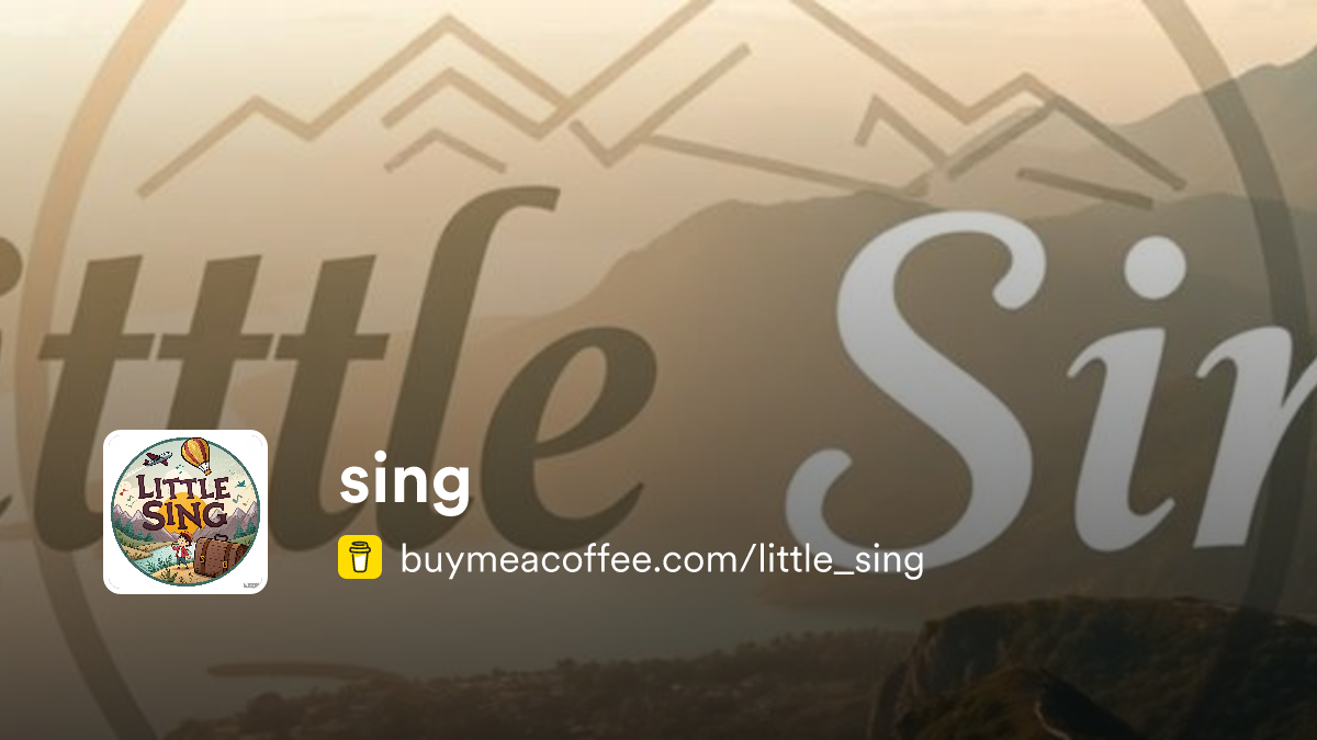 sing - Buymeacoffee