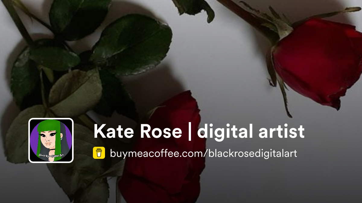 Kate Rose | digital artist is creating digital art portraits which you ...