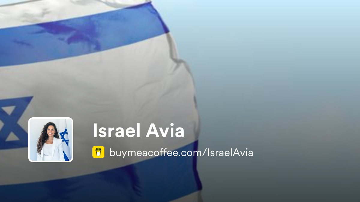 Israel Avia is An Israeli content creator, born and raised in Israel 🇮🇱 ...