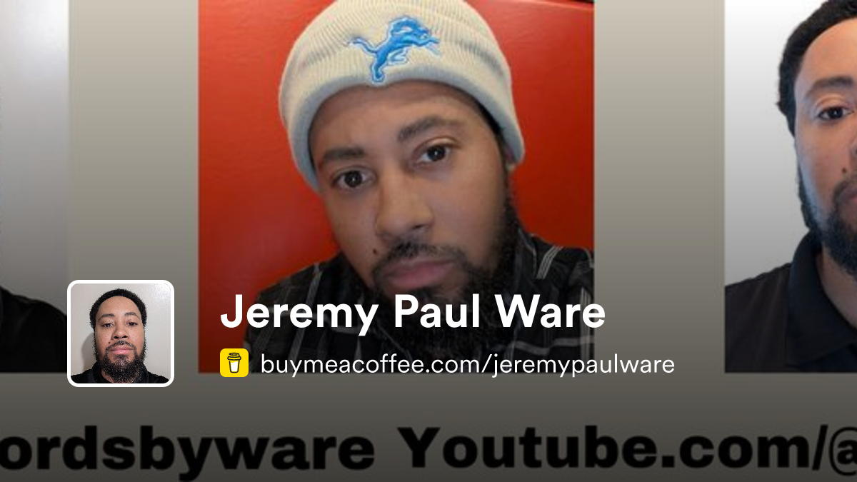 Jeremy Paul Ware - Buymeacoffee