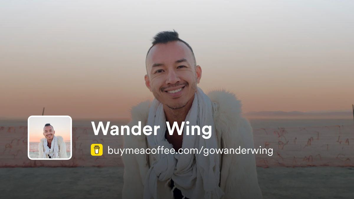 Wander Wing - Buymeacoffee