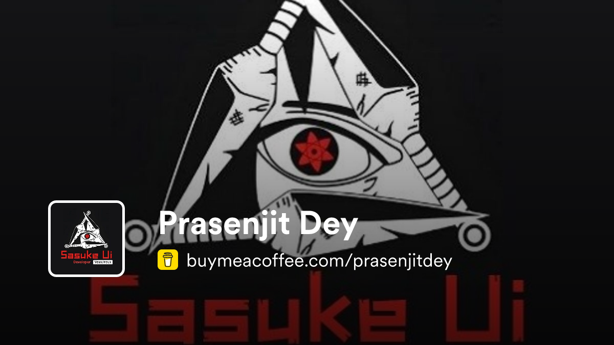 Prasenjit Dey - Buymeacoffee