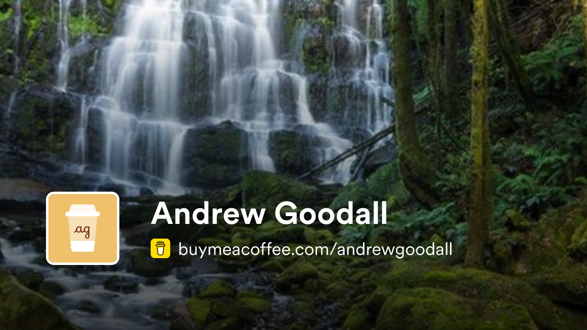 Andrew Goodall is a Youtube creator, videos on photography and ...