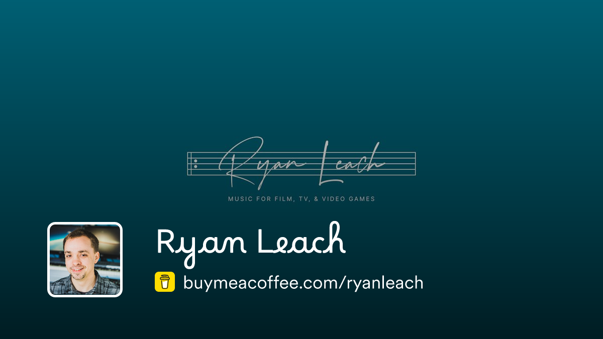 Ryan Leach is making videos for composers and producers of instrumental ...