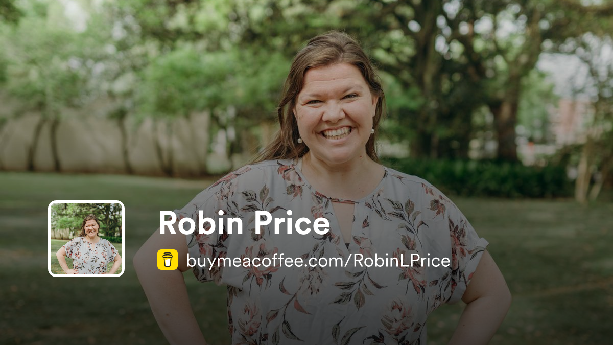 Robin Price - Buymeacoffee